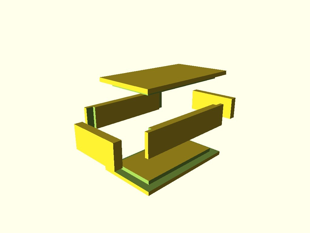 Free 3D file Design into 3D: Box: Rabbeted: Basic 📦・3D printing idea to ...