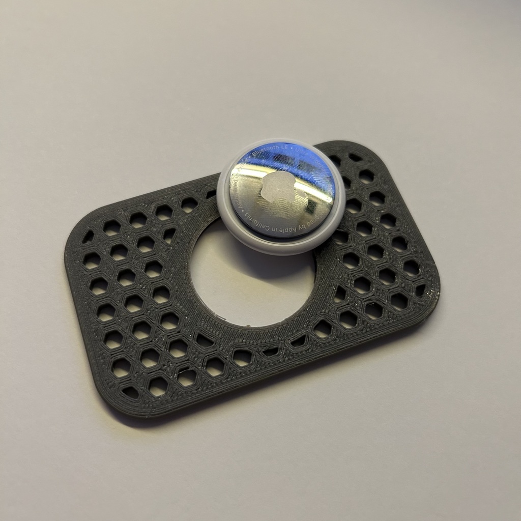 Archivo STL gratis Tarjeta para AirTag 📱 ・Modelo para descargar y imprimir en 3D・Cults