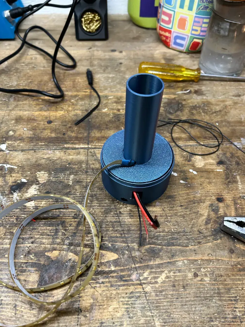 Free 3D file LED lamp 🔦 ・3D printer model to download・Cults