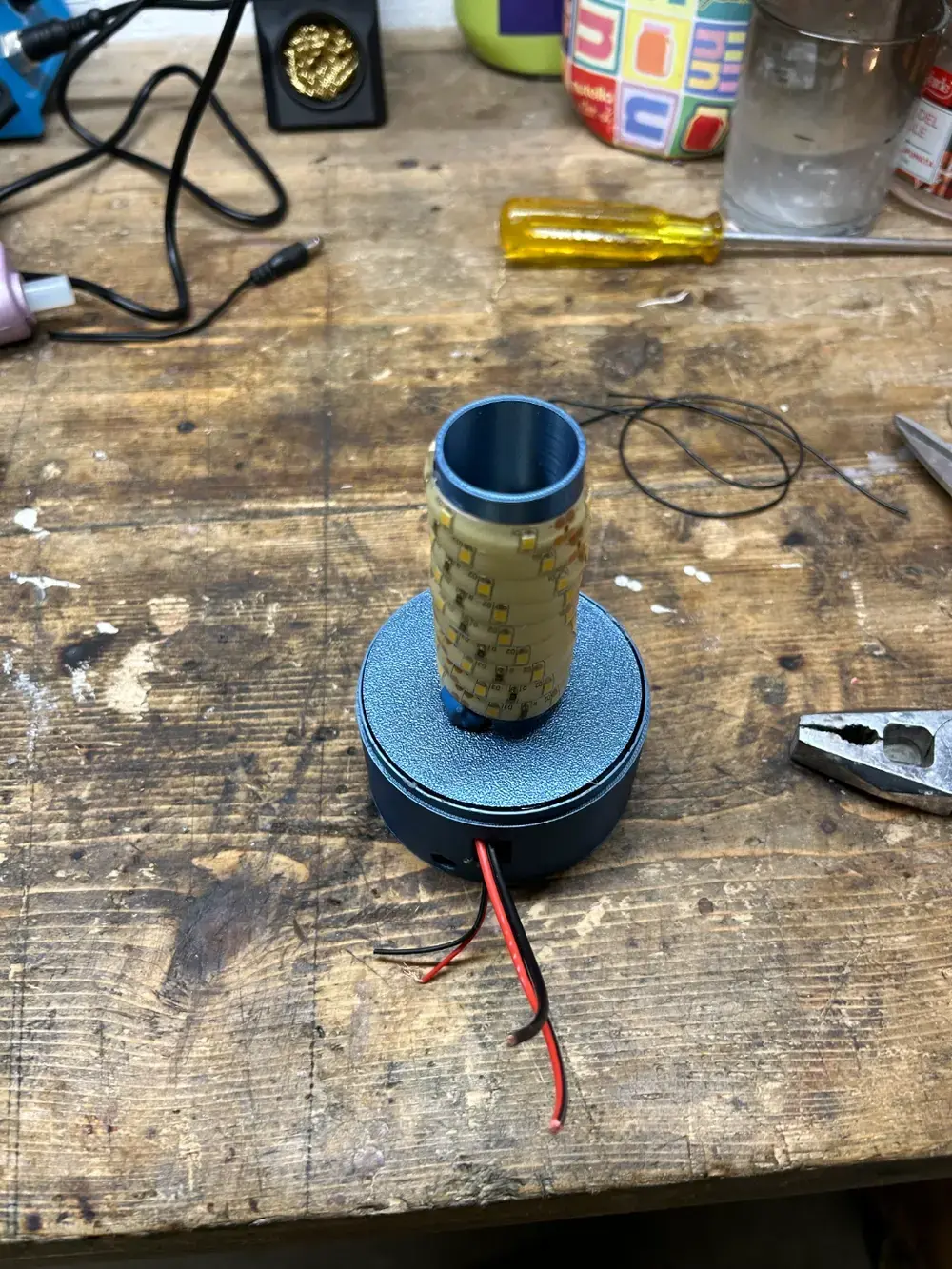 Free 3D file LED lamp 🔦 ・3D printer model to download・Cults