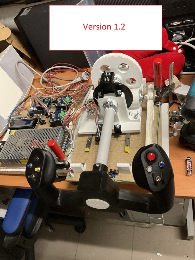 Free 3D file Arduino FFB Yoke v1.3 🧑‍🔧 ・3D print design to download・Cults