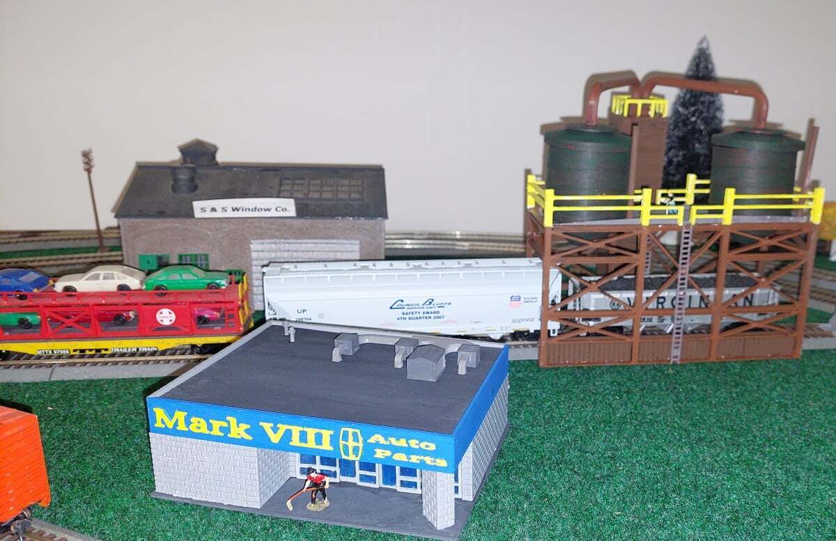 3D printing HO Scale Grain Towers・Cults