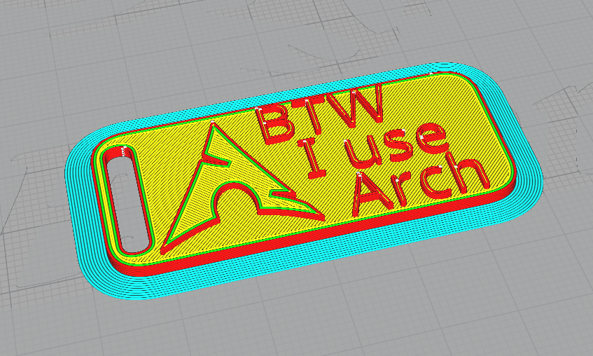 Archivo 3D gratuito Arch Linux Dogtag 🔑 ・Objeto para descargar e ...