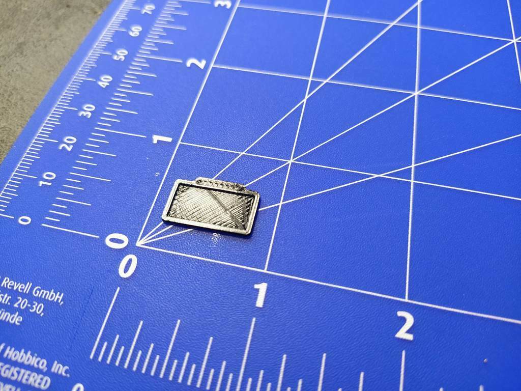 🚗 RC Car License Plate holder - North America・Free 3D File for ・Cults