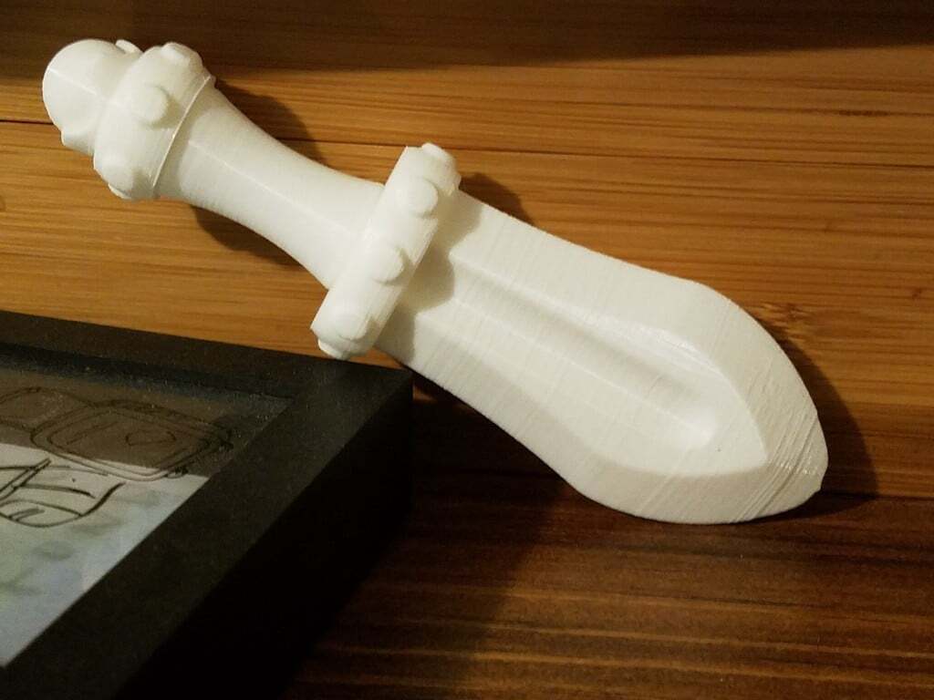 3D printed Baby Sword Rattle・Cults