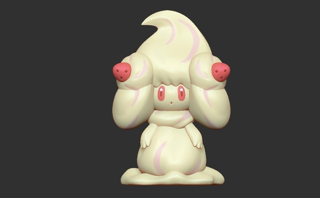 🐉 Alcremie(マホイップ)・Free 3D File for ・Cults