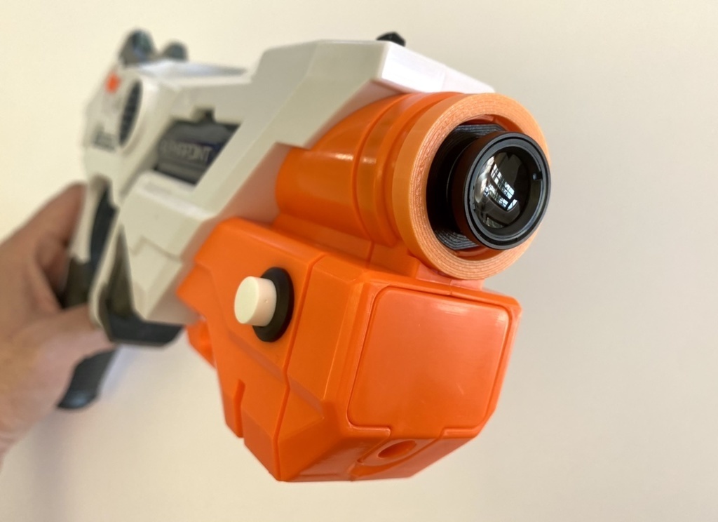 🎮 Gun4IR Nerf Alphapoint Conversion Parts・Free 3D File for ・Cults