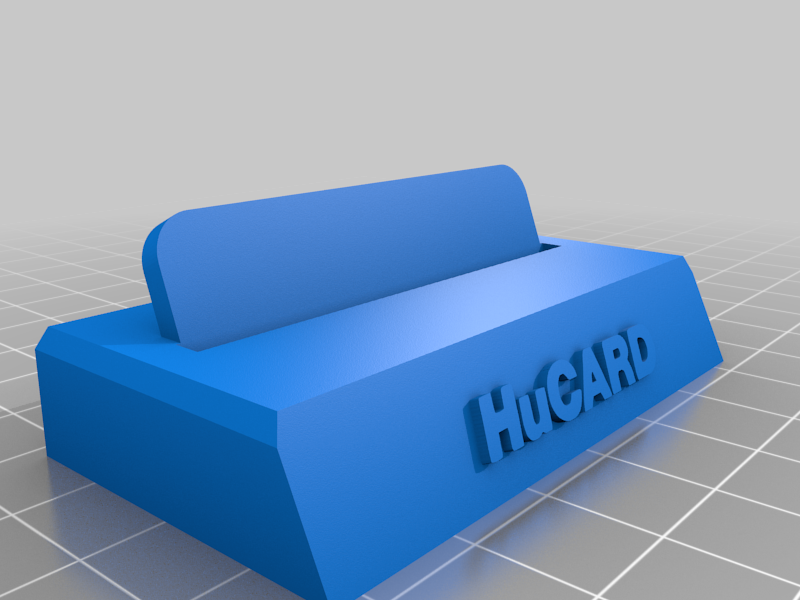 🎮 HuCard Holders / Displays・Free 3D File for ・Cults