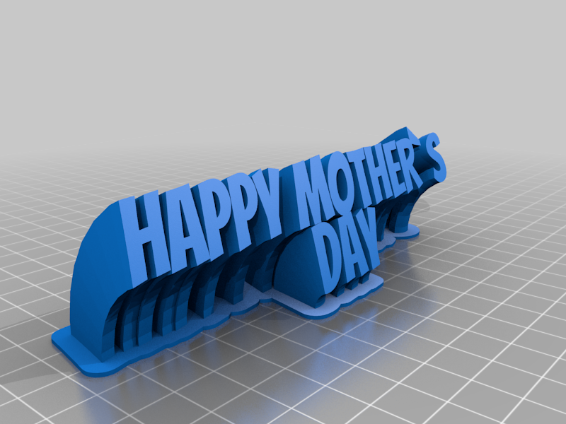 🏢 Happy Mother's Day・Free 3D File for ・Cults
