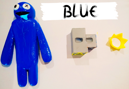 Free 3D file Blue Roblox 🎲 ・3D printable model to download・Cults