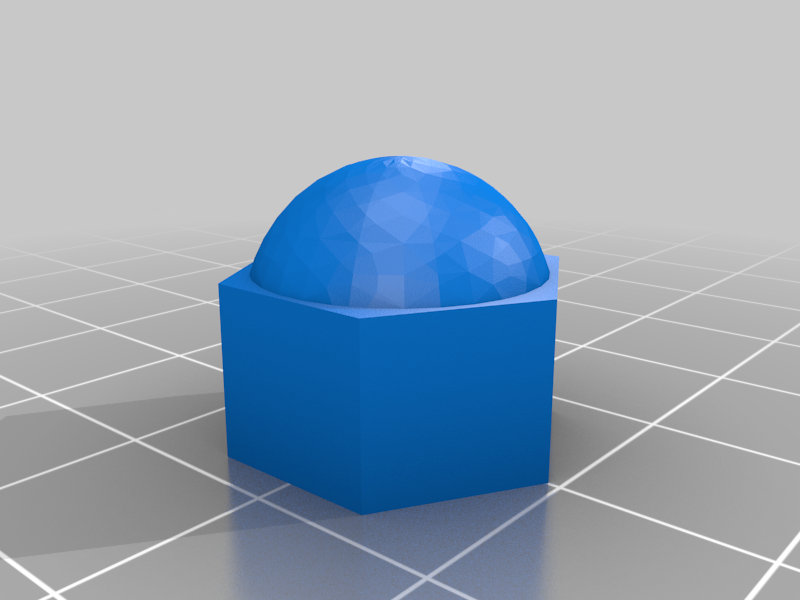 🔩 Screw Nut Cap M8 Hexagonal・Free STL File for 3D printing・Cults