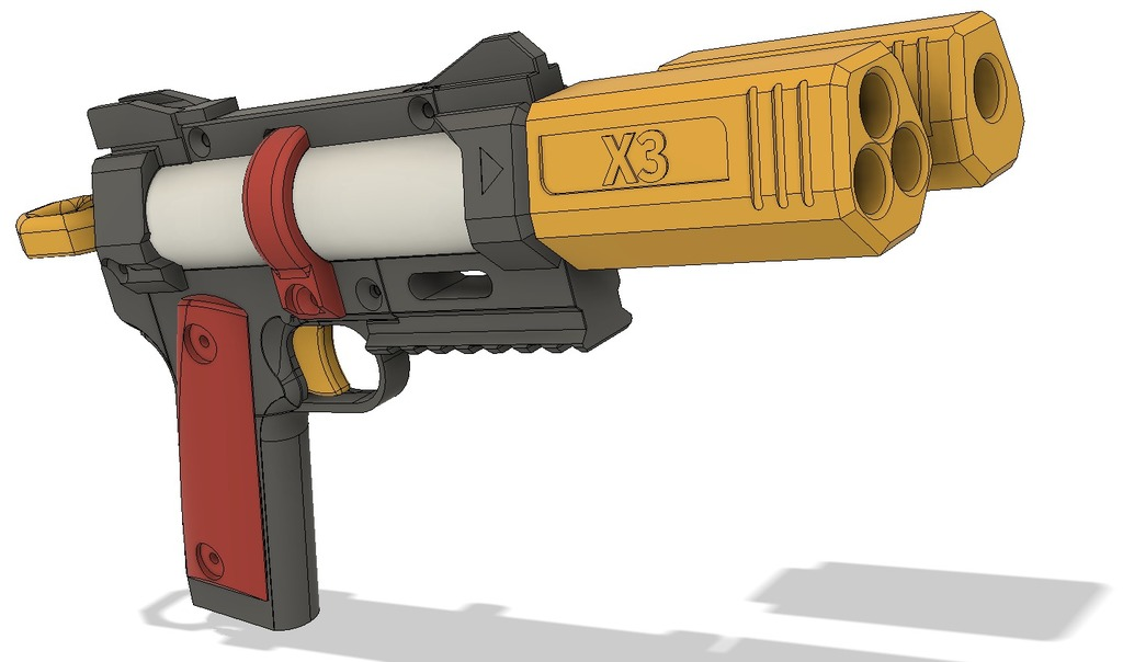 Free 3D file NERF Meaker Mk 18 Assault Pistol 🔫 ・3D printing model to ...