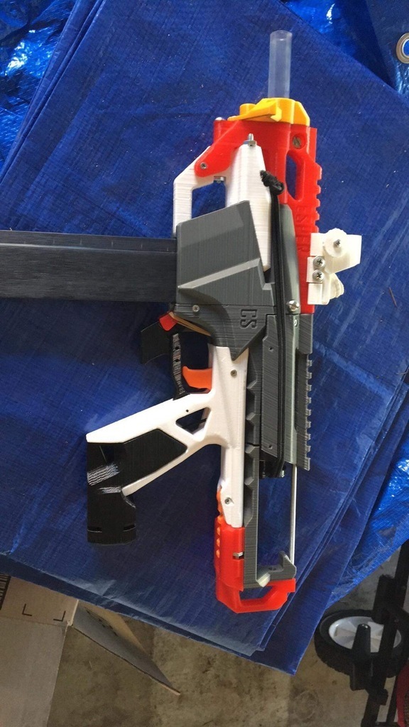 Archivo 3D gratuito Mira ajustable NERF Mk S - "Meaker Peaker" 🎲 ...