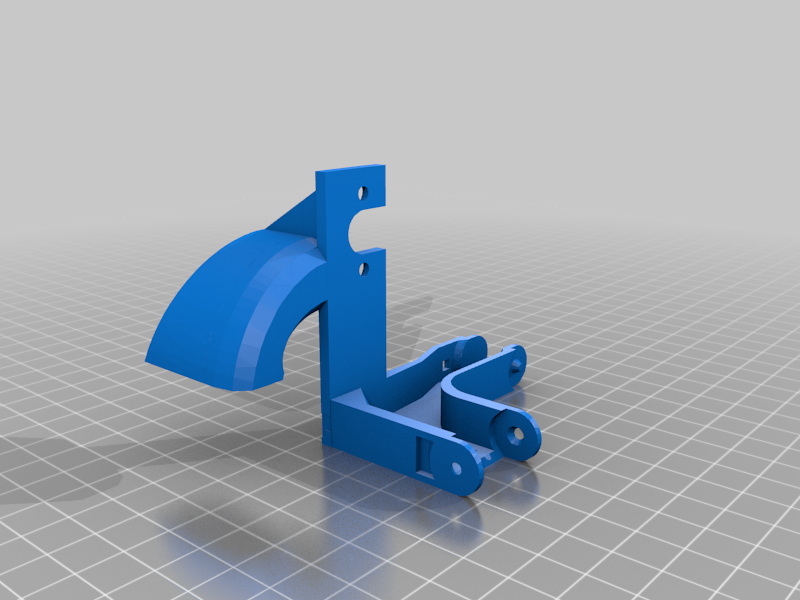 Free 3D file Ender 3 V2 cable chain 90 guide for dual extruder 🔌 ・3D ...