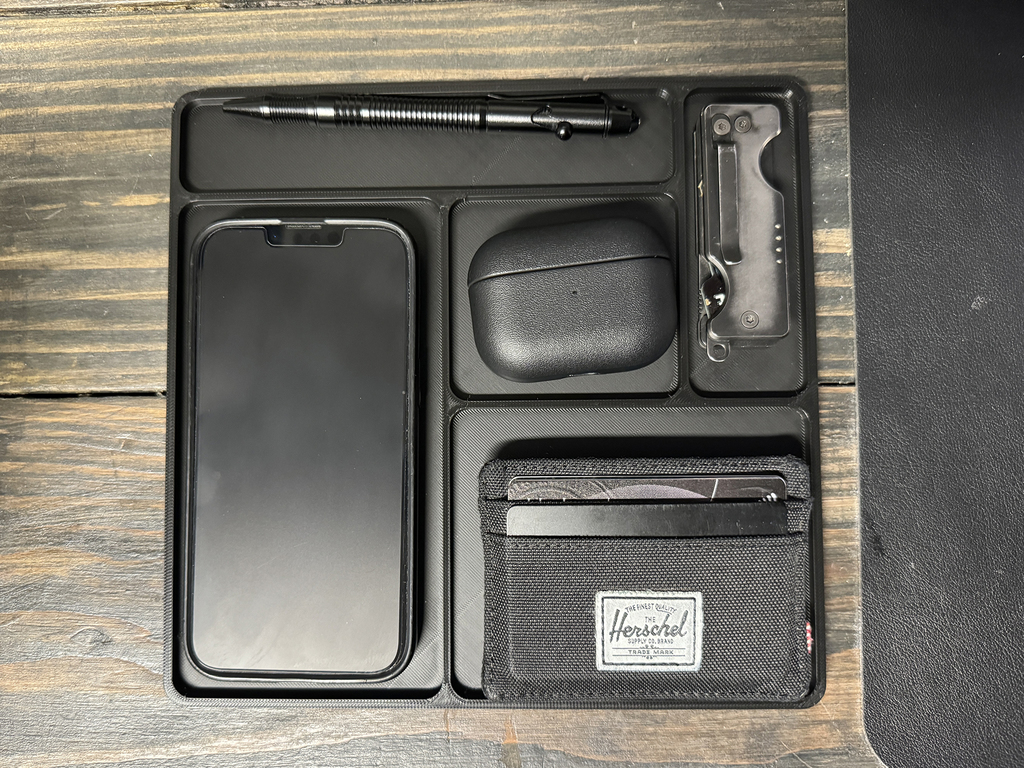 🧞‍♂️ EDC Tray・Free 3D File for ・Cults