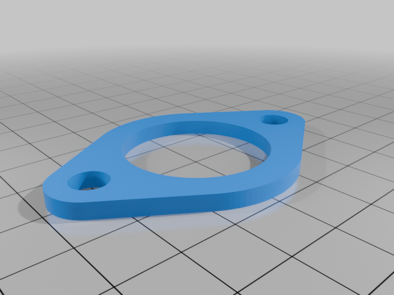 🐒 Honda Pitbike Intake Flange Porting Template・Free 3D File for ・Cults