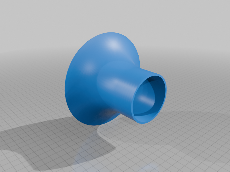 🚗 Air Duct Bellmouth "Velocity Stack" 64.3mm 2,5"・Arquivo 3D Grátis ...