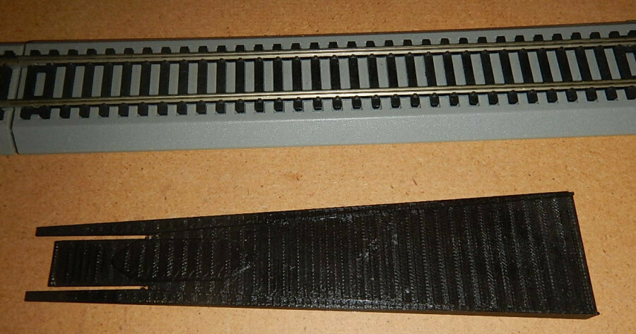 🛤️ Rerailer Ramp HO Scale・Free 3D File for ・Cults