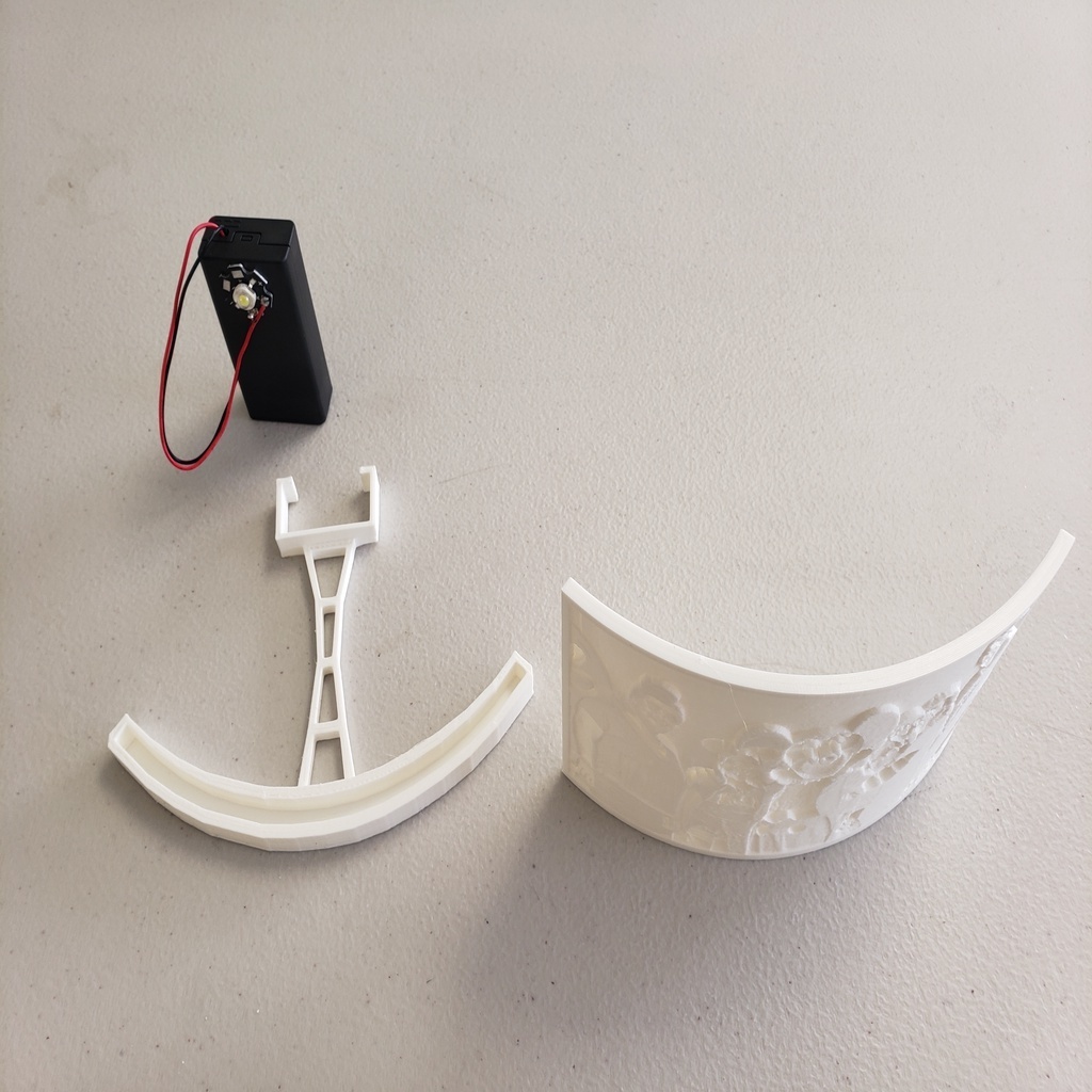 Free 3D file Lithophane Stand for AA Battery Box 🔋 ・3D print object to ...