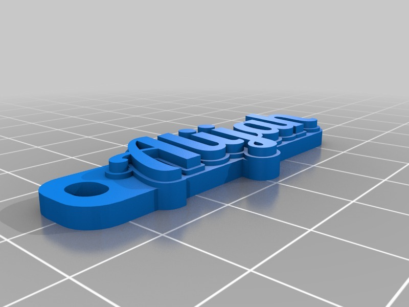 🗝️ Alijah My Customized Multiline Tag or Keychain・Free 3D File for ・Cults