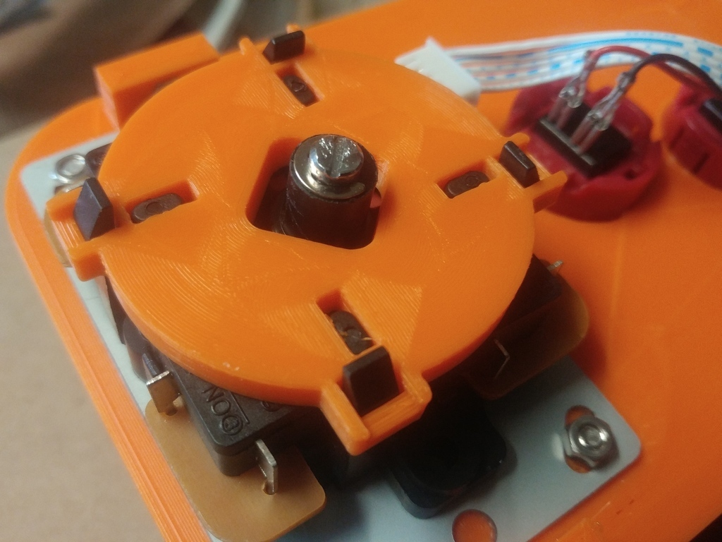 Free 3D file Sanwa 4-Way Joystick Gate 🕹️ ・3D printer design to ...