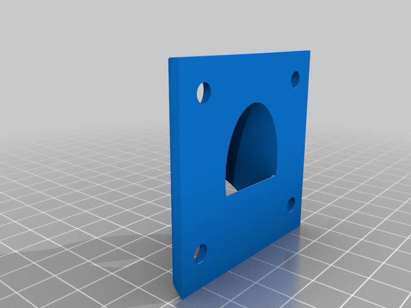 Free 3D file Small 2" (51mm) Cable Outlet Cover 🤏 ・3D printing idea to ...