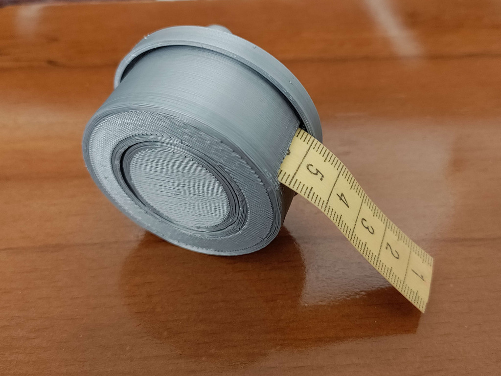 Archivo 3D gratis Soft tape measure spool (Stronger, More roomy) 📦 ...