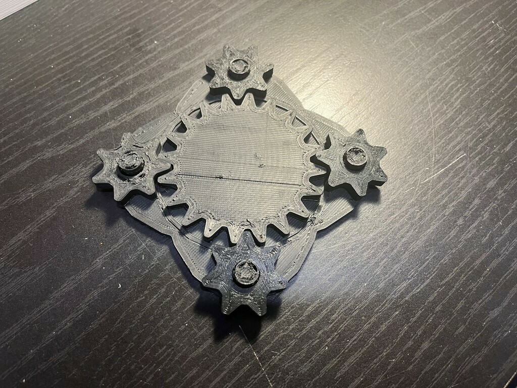 STL file Gear Coaster ⚙️ ・3D print design to download・Cults