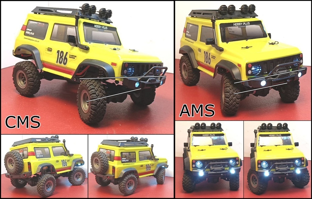 Hobby Plus CR-24 Axle-Mounted Servo MOD・Free 3D File for ・Cults