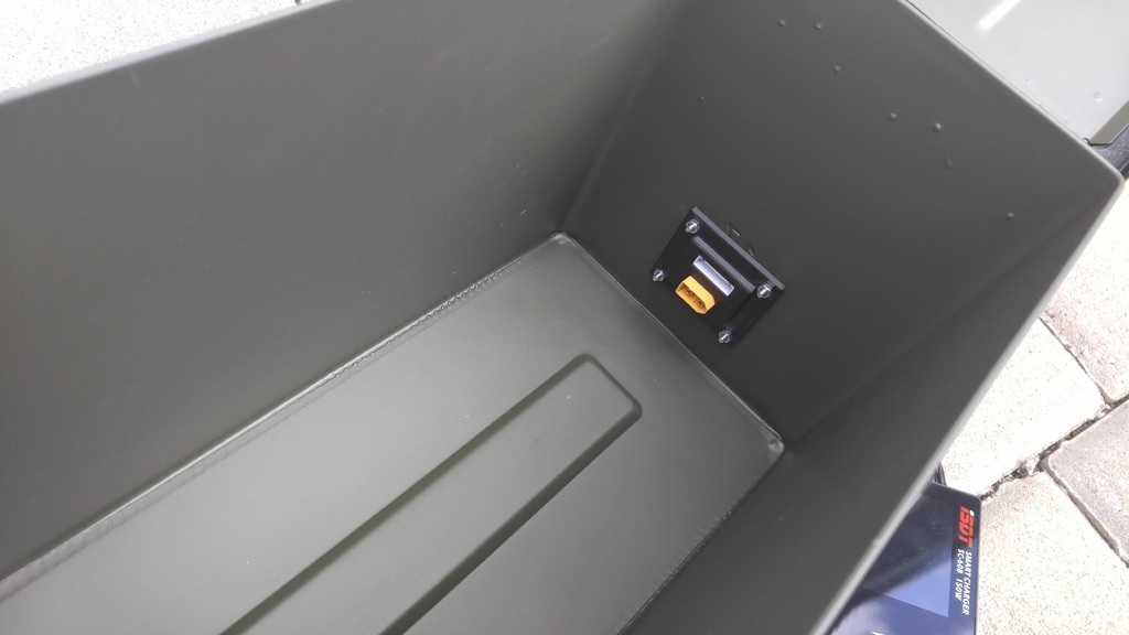 ⚖️ XT60 and 6S Balance Plug Bulkhead・Free 3D File for ・Cults