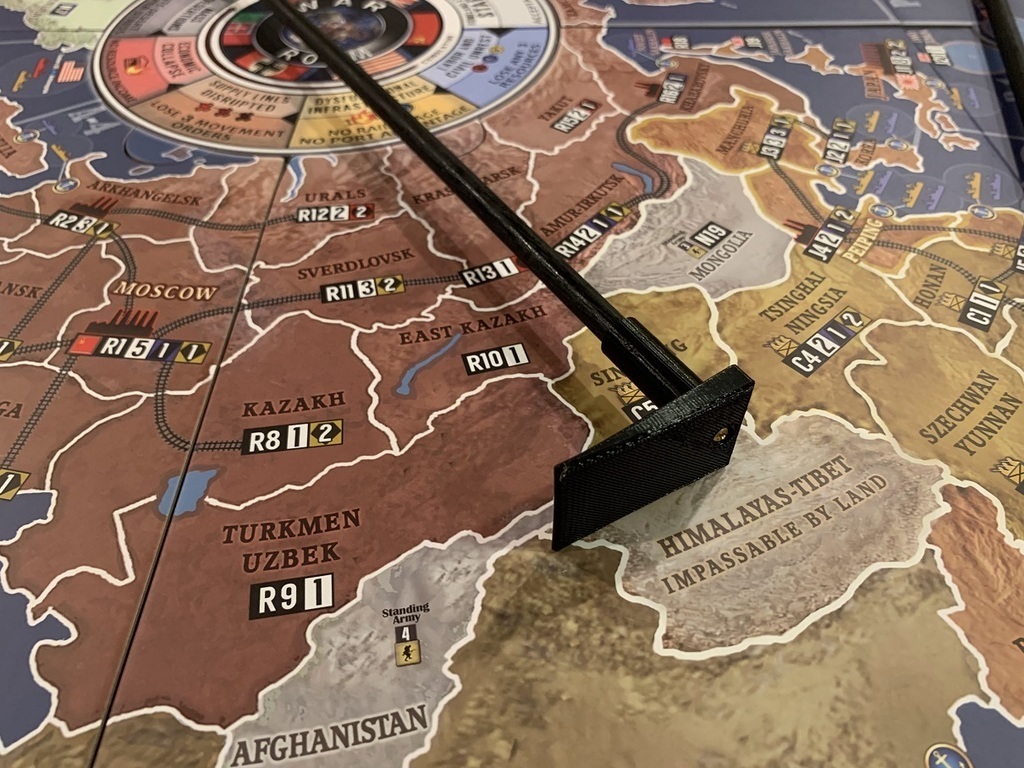 🧸 War Room Command Staves・Free 3D File for ・Cults