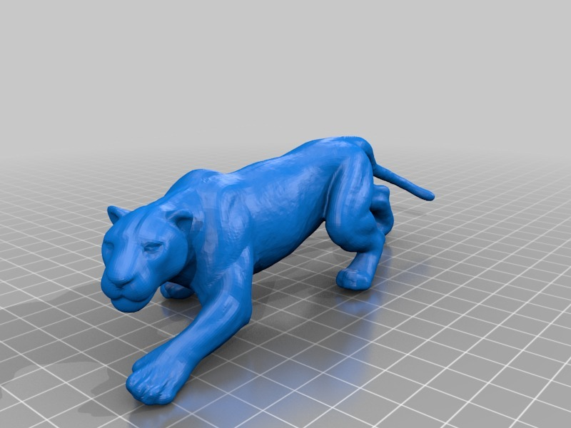 🎨 Panther・Free 3D File for ・Cults