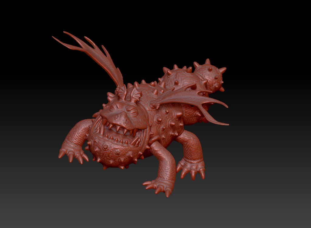 🐉 Gronckle HTTYD・Free 3D File for ・Cults