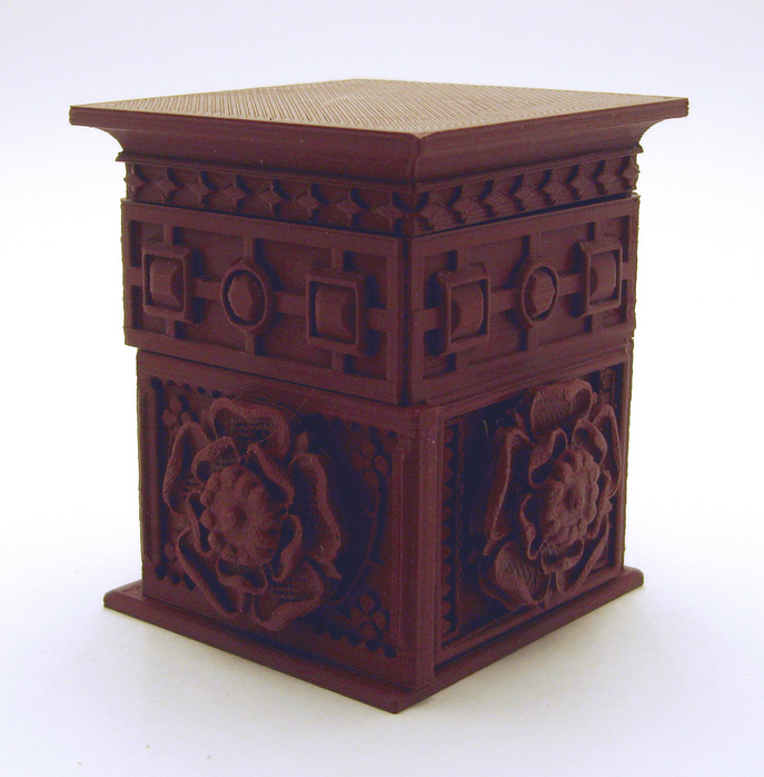 🌹 The Tudor Rose Box (with secret lock)・Free STL File for ・Cults
