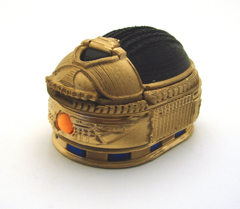 🪲 Scarab Beetle Box (with secret lock)・Free STL File for ・Cults