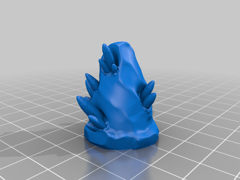 🔮 Crystal bases and rocks・Free 3D File for ・Cults