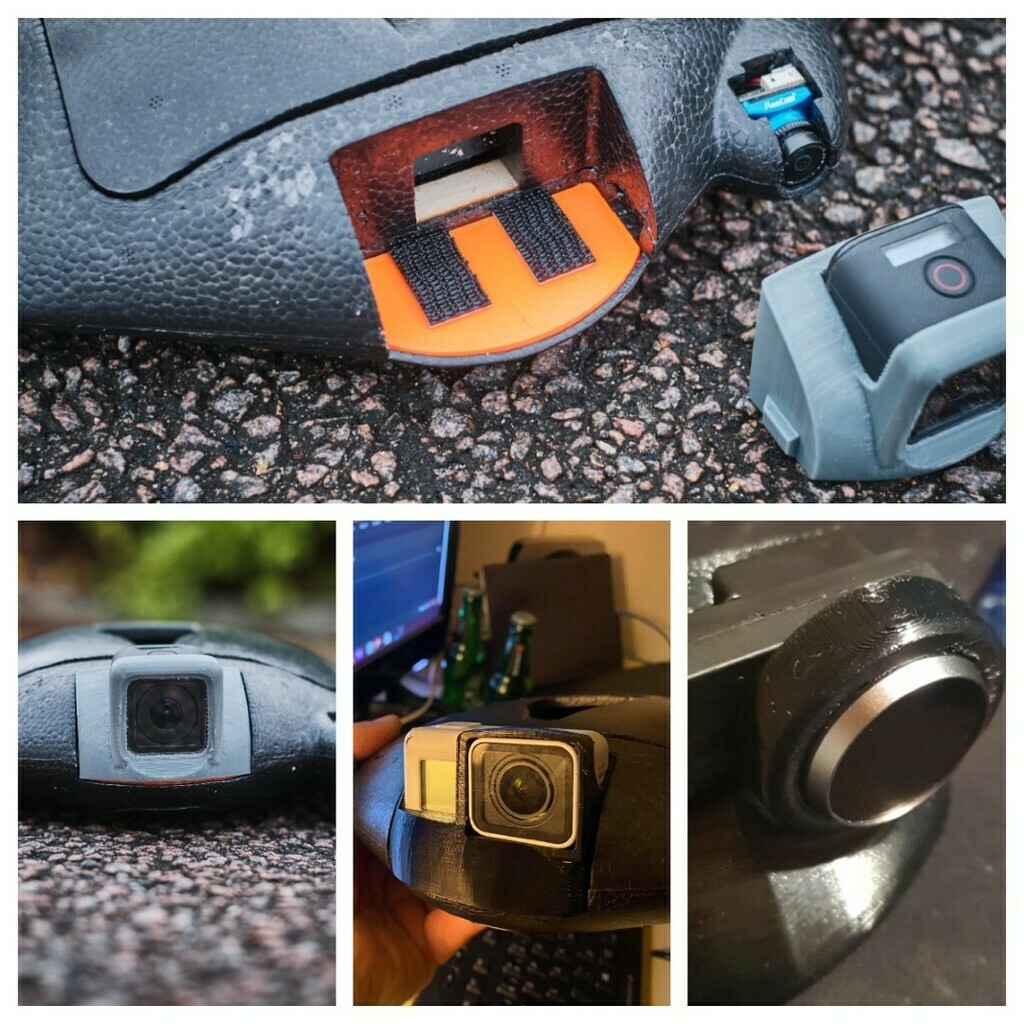 Archivo 3D gratis Sonicmodell AR Wing Pro GoPro Hero / Session / Naked ...