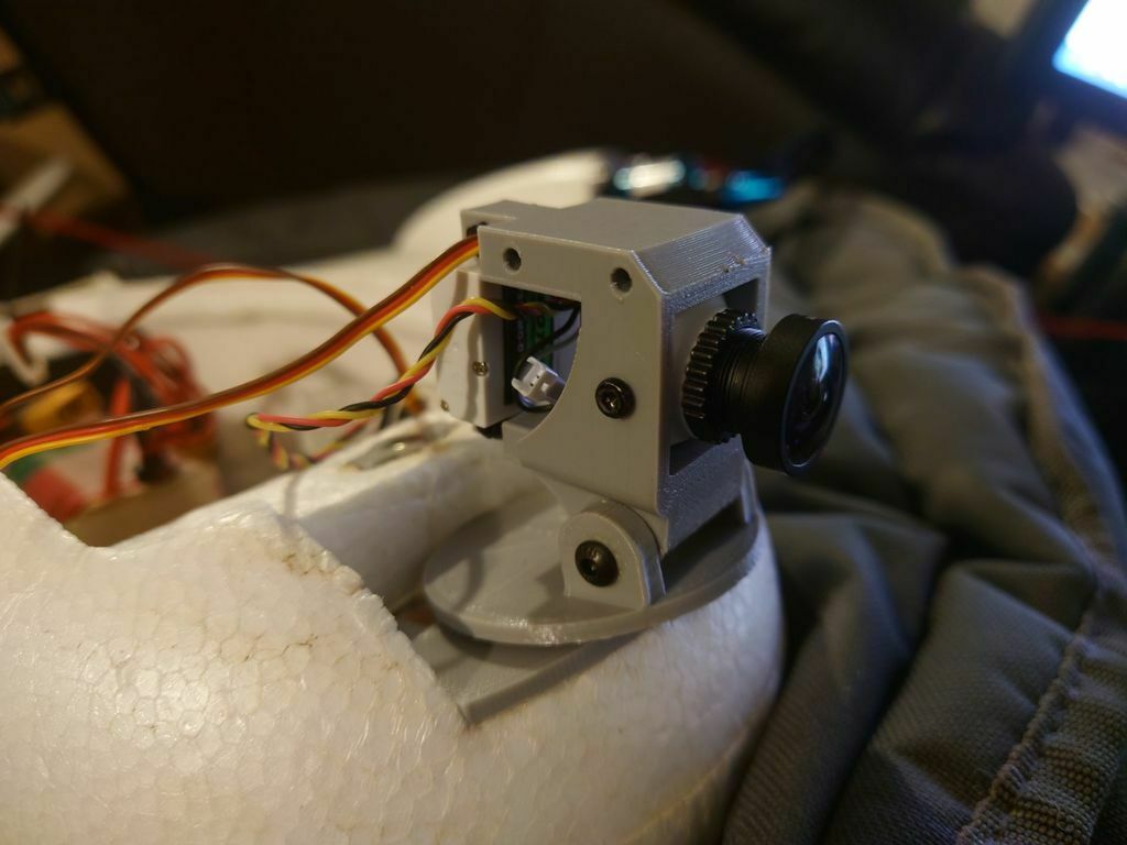 Free 3D file X-UAV Clouds Compact Pan & Tilt / Pan Only 📷 ・3D printing ...