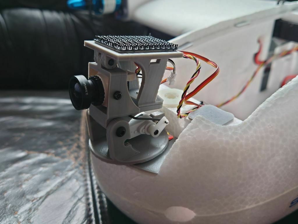 Free 3D file X-UAV Clouds Compact Pan & Tilt / Pan Only 📷 ・3D printing ...