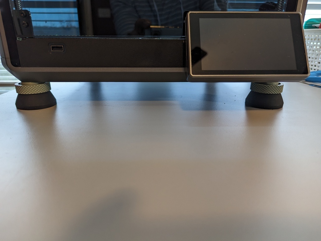 🦶 Creality K1 Adjustable Height Foot・Free STL File for ・Cults