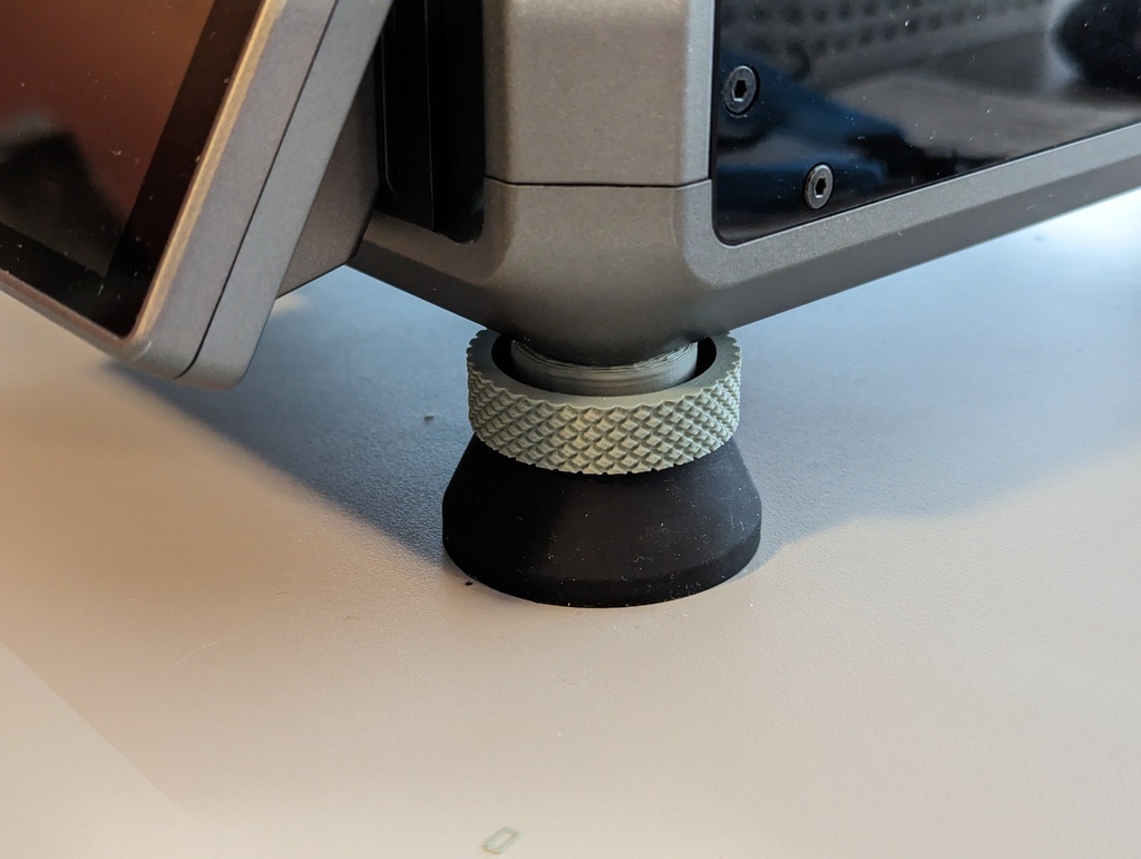 🦶 Creality K1 Adjustable Height Foot・Free STL File for ・Cults