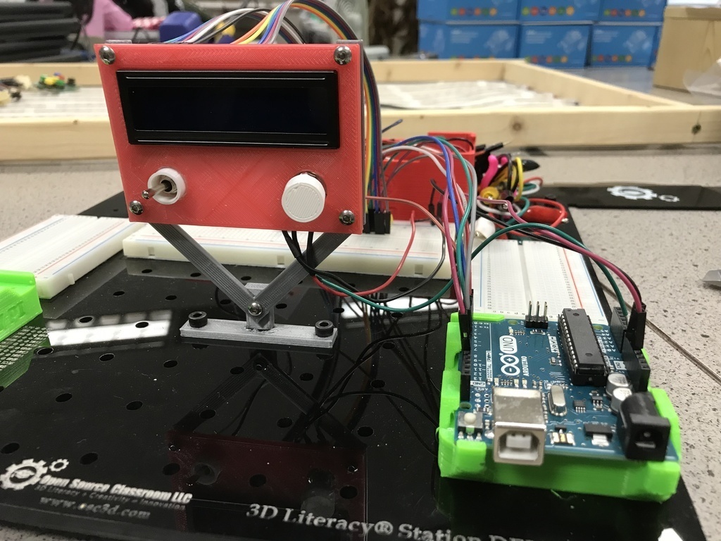 Free 3d File 3dx Lcd Switch Pot Project 🪴 ・template To Download And 3d