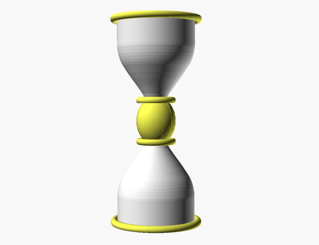 ⏳ Hourglass・Free STL File for ・Cults