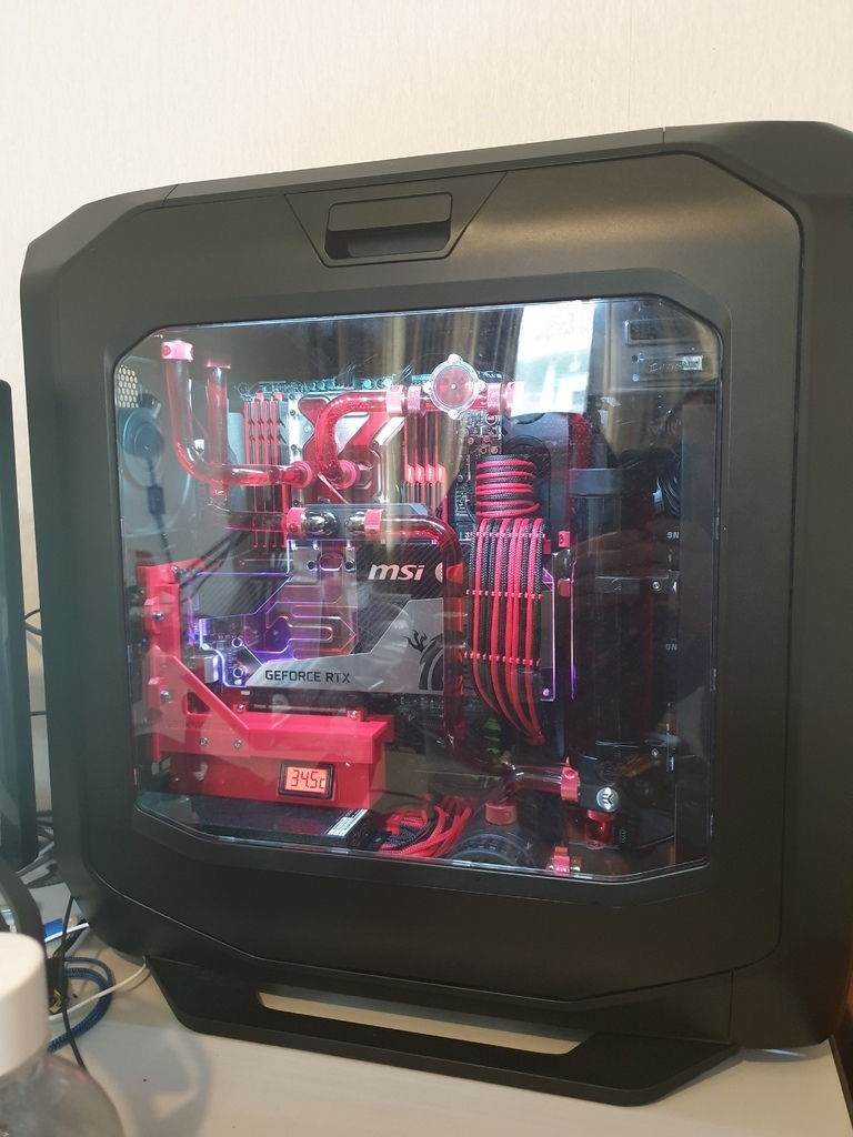 🖥️ Single GPU Vertical Mount 2-3 Slot・Free STL File for 3D printing・Cults