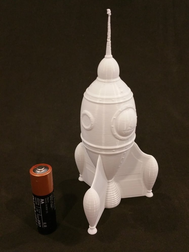3D printed gCreate Spiral Vase Rocket・Cults