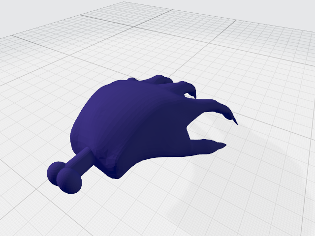 3D file Scary hand ・3D printer design to download・Cults