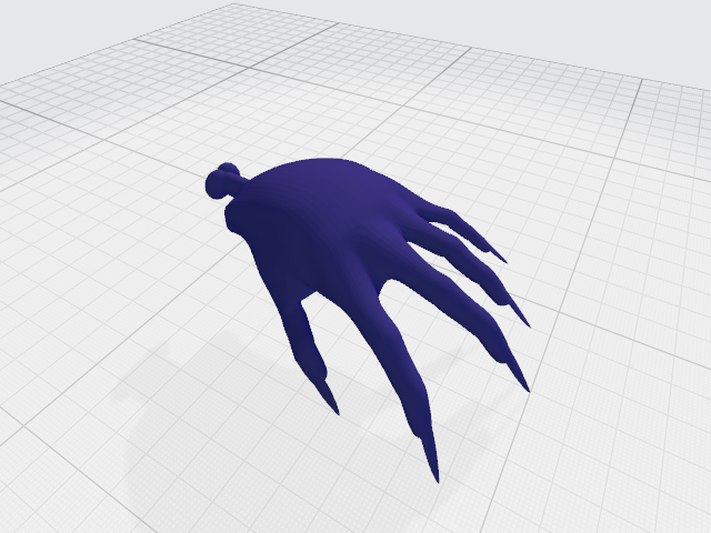 3D file Scary hand ・3D printer design to download・Cults
