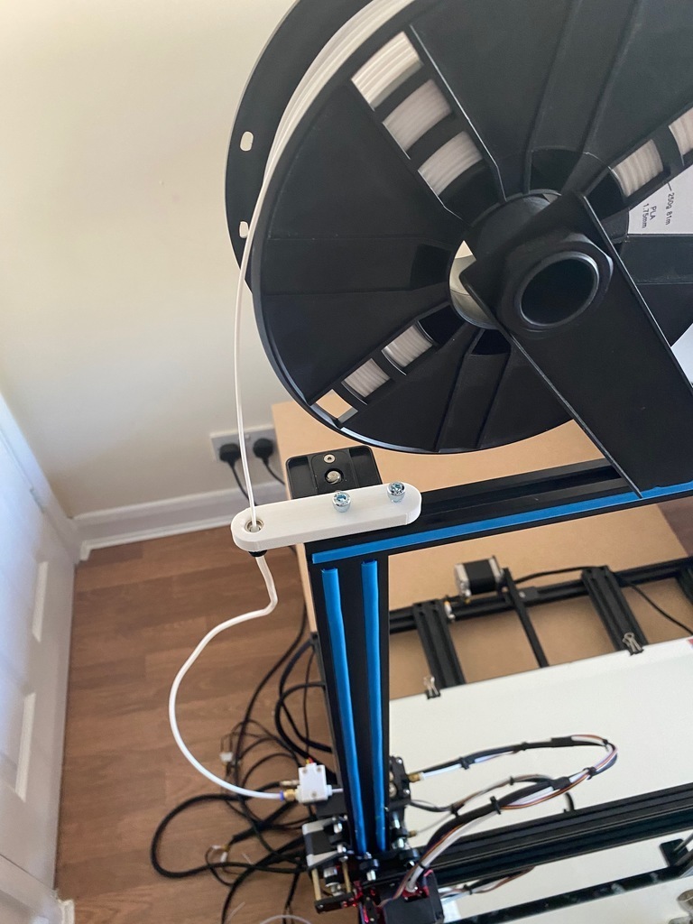 Free 3D file CR10 s top mount filament feeder 🔝 ・3D printable object to ...