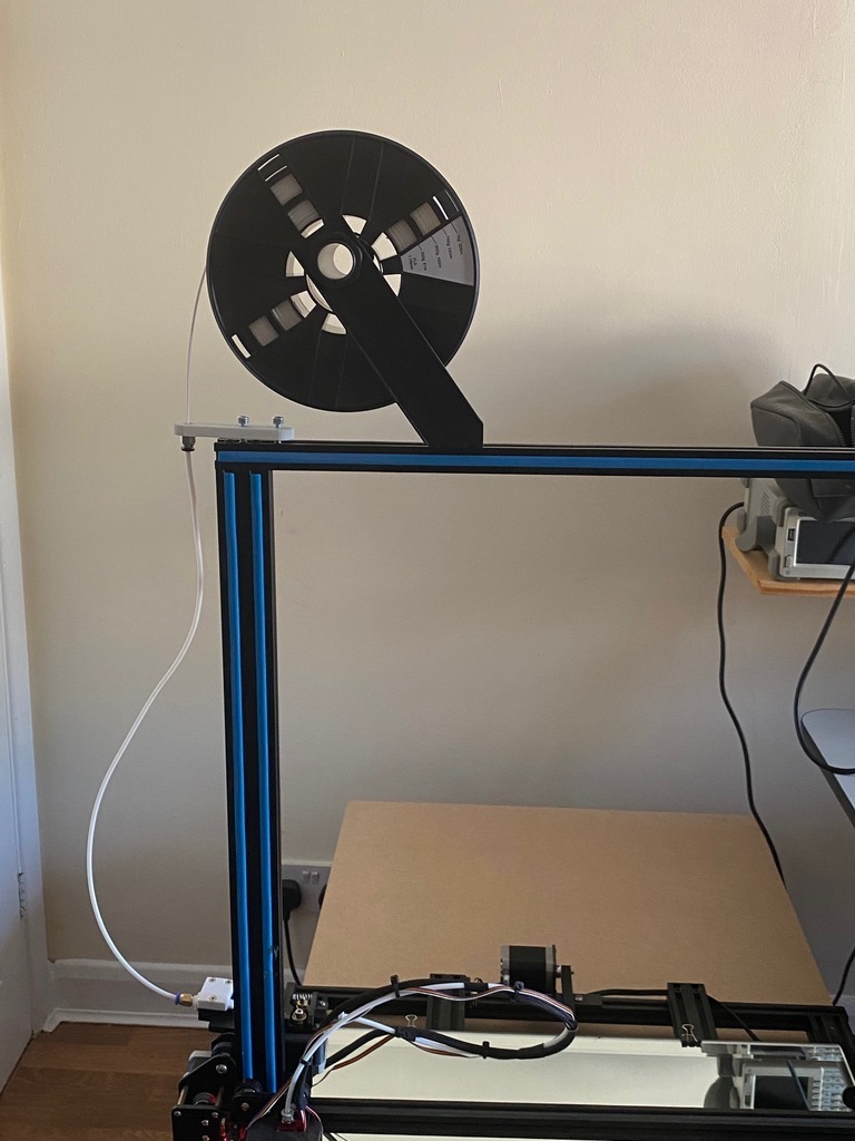Free 3D file CR10 s top mount filament feeder 🔝 ・3D printable object to ...