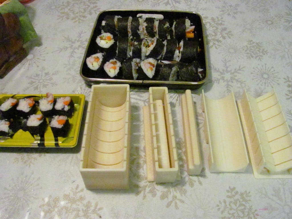 3D printing Sushi Maker Set・Cults